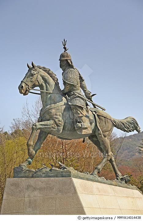 Mmya14014438 게티이미지코리아 고려 강감찬장군 동상 낙성대 안국사 강감찬장군 사당 Rights