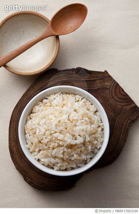 MBRF17003194 | 게티이미지코리아 | 현미백미밥 Royalty-Free 이미지