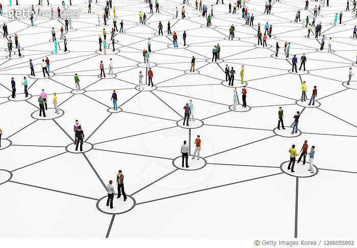 1286055892 | 게티이미지코리아 | People network connection Royalty-Free 이미지